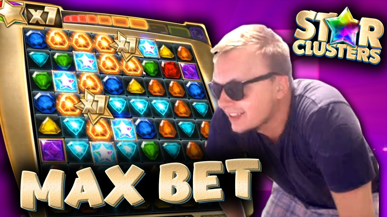 Max Bet Star Clusters Bonus Big Win! - YouTube