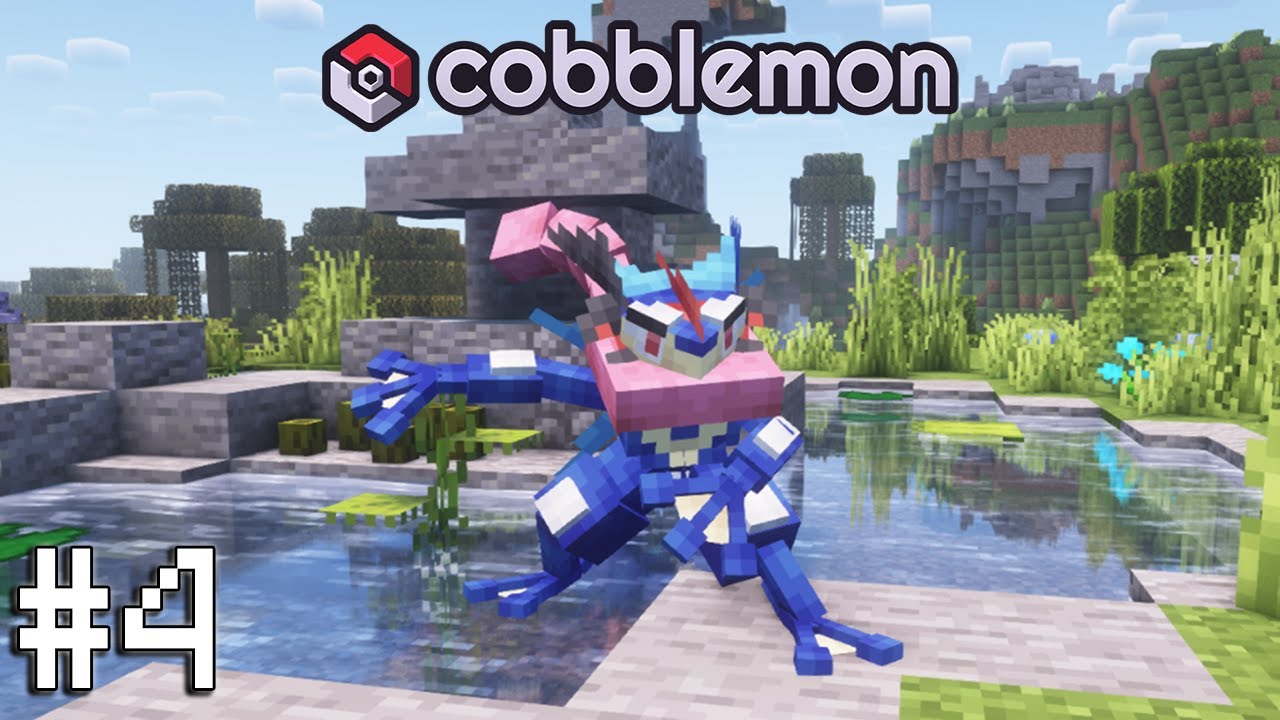 Minecraft Cobblemon - จงวิวัฒนาการ ซาโตชิเก็คโคงะ! #4 - YouTube