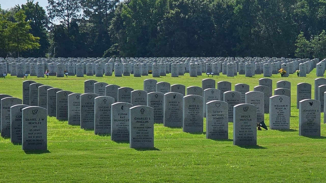 Day 35 - 100 Nights of Taps, at the Georgia Veterans Memorial Cemetery ...