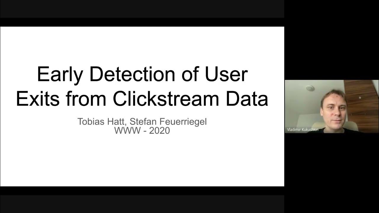 Early Detection of User Exits from Clickstream Data - YouTube