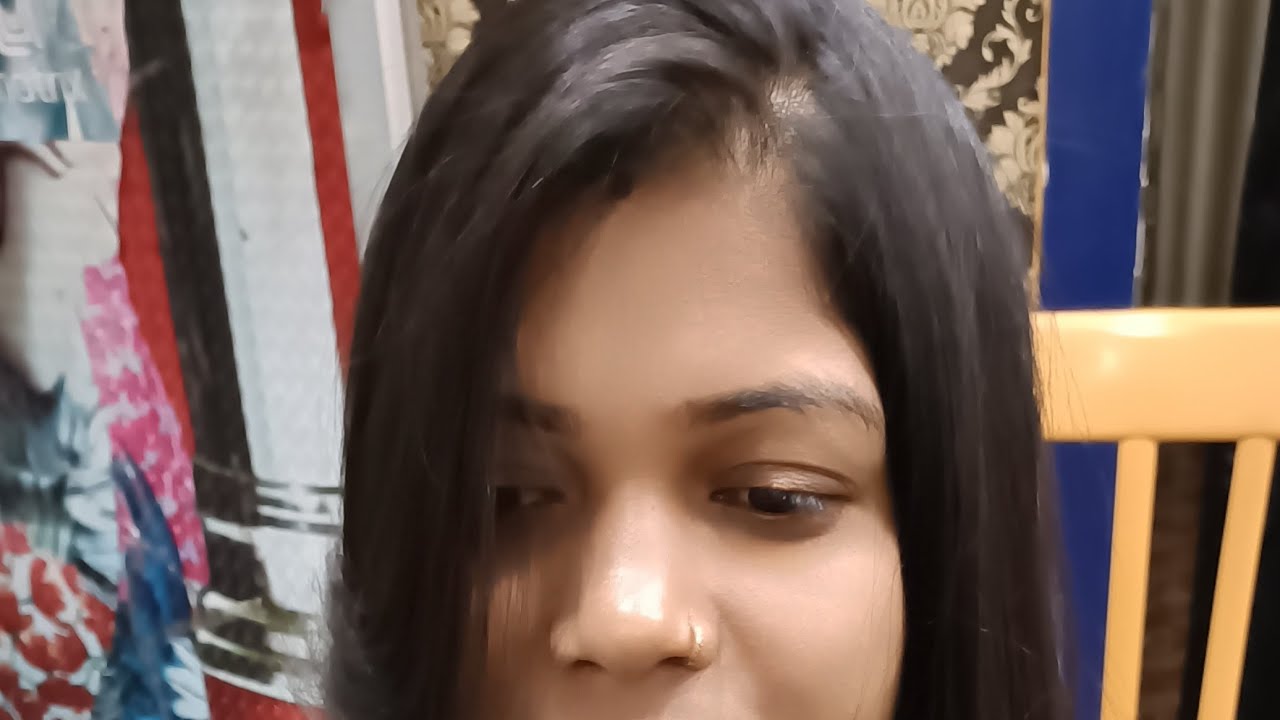 full hair cutting layer and feather cut step by step - YouTube