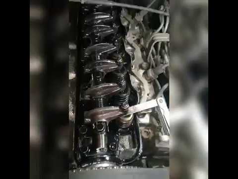 4d56 valve clearance adventure - YouTube