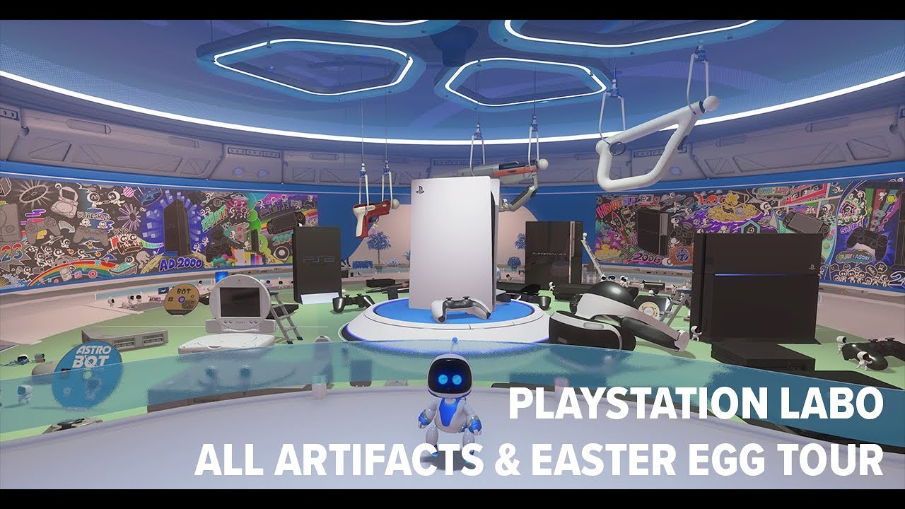 Playstation Labo (100%) All Artifacts & Easter Eggs Tour - Astro's ...