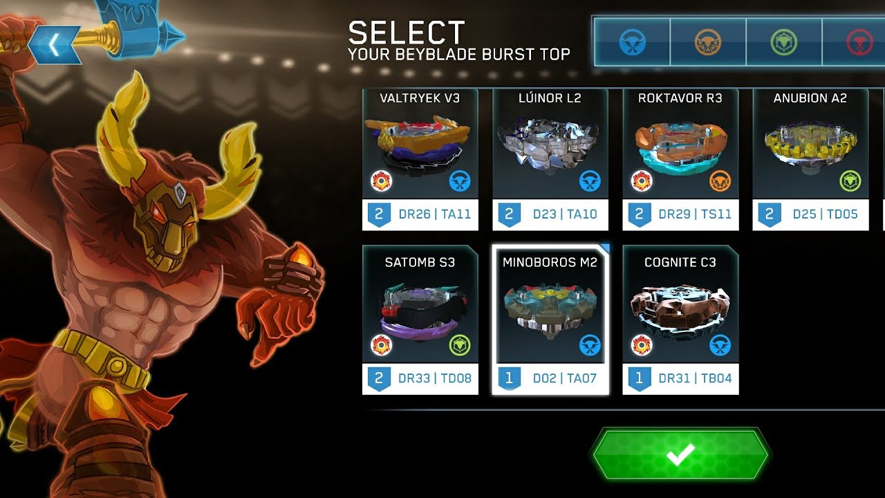 Beyblade Burst Hasbro Evolution Series: Minoboros M2 vs Phantazus P2 ...