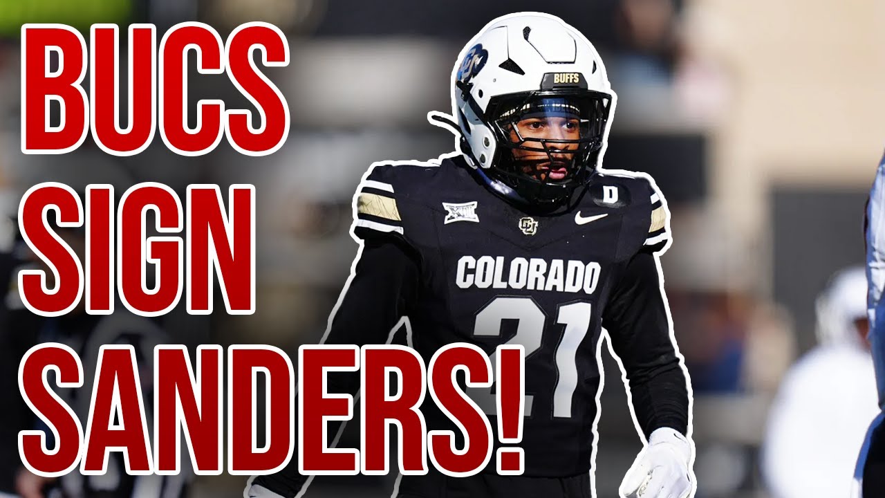 Tampa Bay Buccaneers SIGN UDFA Shilo Sanders, Son Of Deion Sanders ...