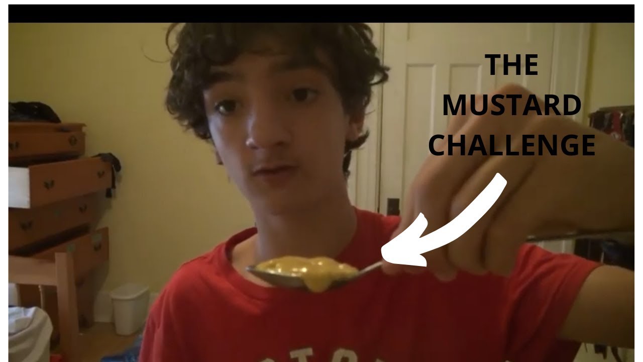 THE MUSTARD CHALLENGE!!! - YouTube