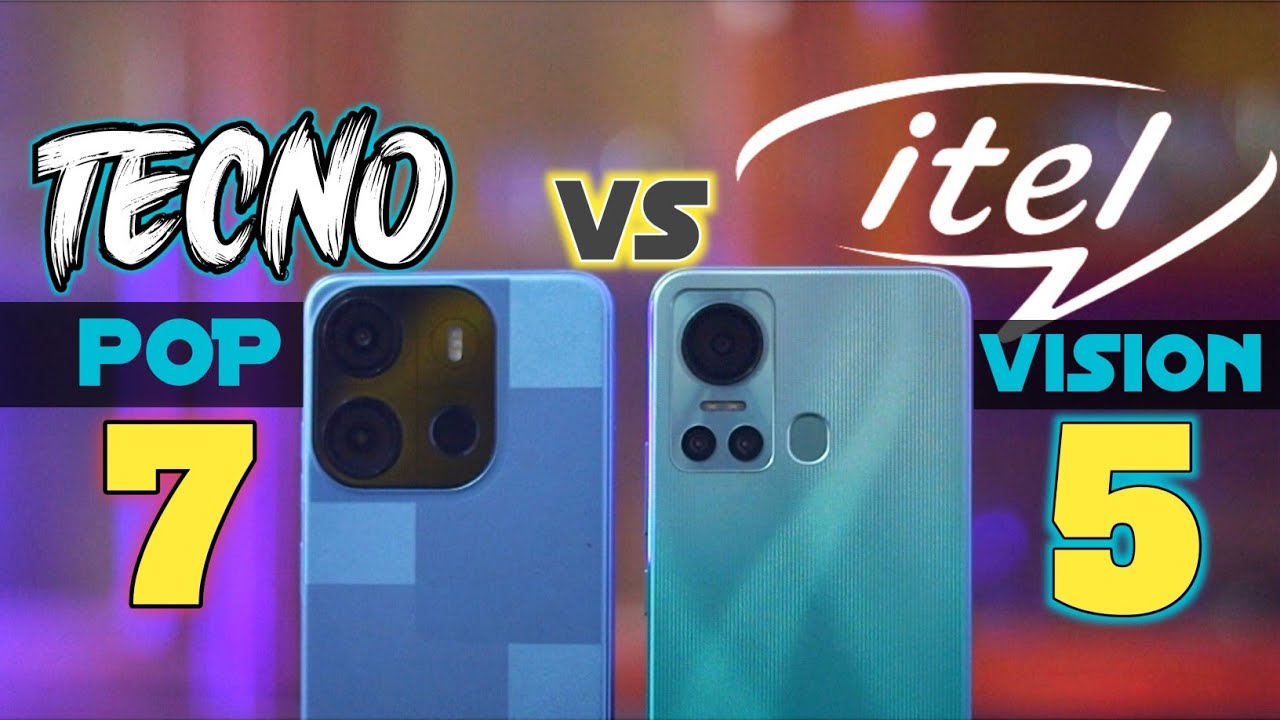 TECNO pop 7 VS ITEL VISION 5 Full comparison 🔥 camera 📷 speed test 🤔 ...