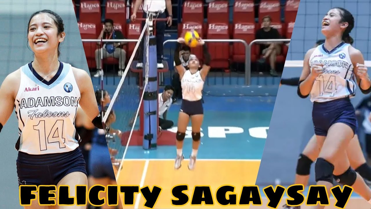 Adamson Incoming Rookie Setter ! Felicity Sagaysay Highlights / UAAP ...