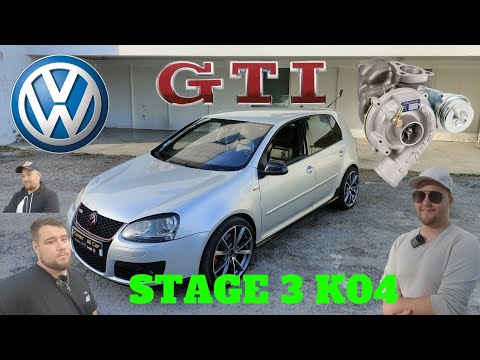 Golf 5 GTI Stage 3 K04 - YouTube