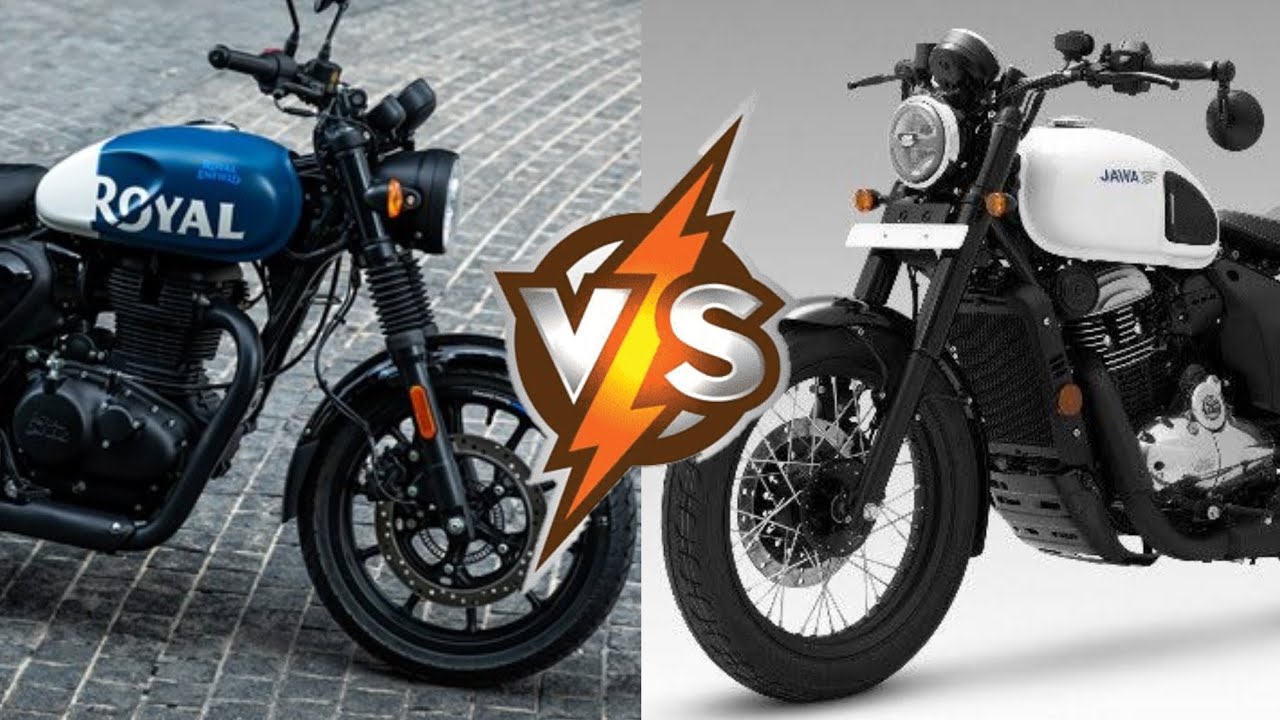 Jawa 42 Bobber Vs Royal Enfield Hunter 350 _ 2022💥Best Comparison Video ...