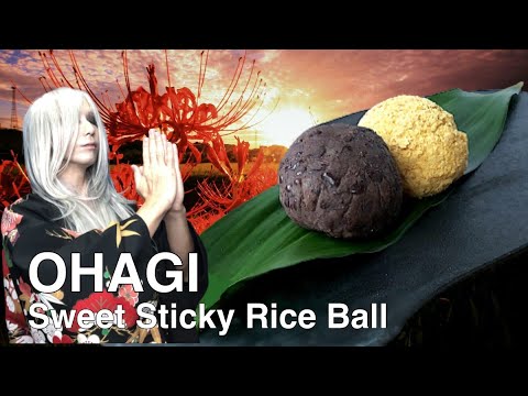 How to Make Ohagi (Sweet red bean sticky rice ball) Japanese Sweets ...