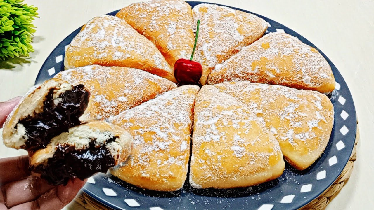 RESEP ROTI GORENG / roti goreng isi cokelat - YouTube