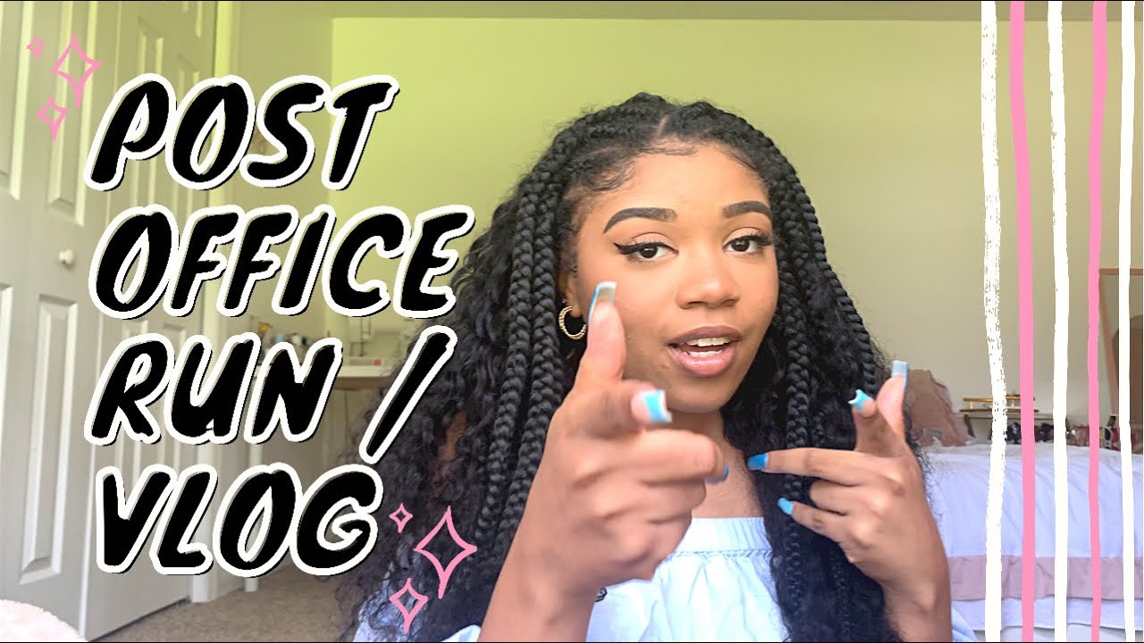 Post Office Run + How To Make Shipping Labels - YouTube