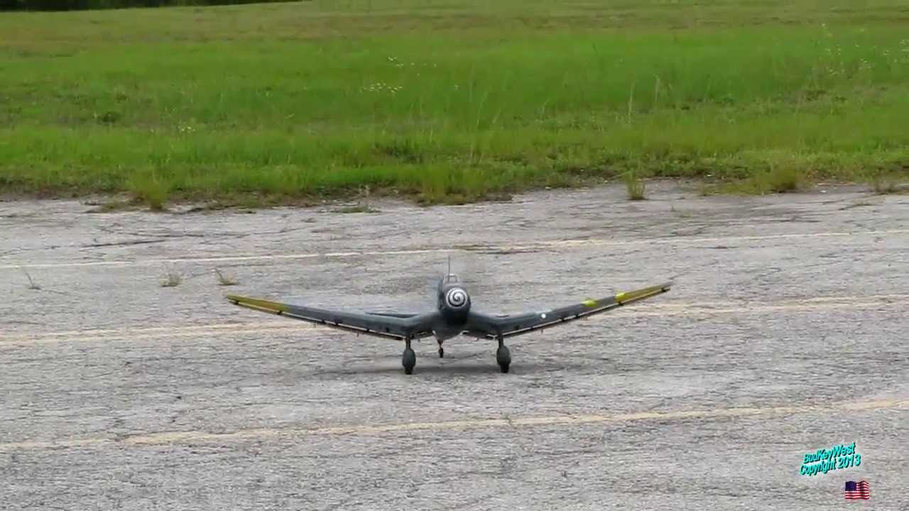 RC WWII Stuka Flight - YouTube