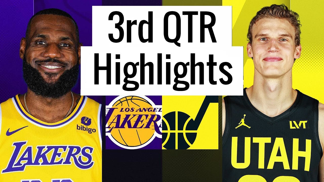 LA Lakers vs Utah Jazz Full Highlights 3rd QTR | Feb 16 | NBA Regular ...