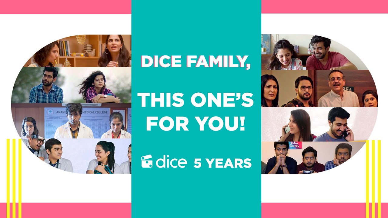 Dice Media | 5 Years Of Dice | This One's For You - YouTube