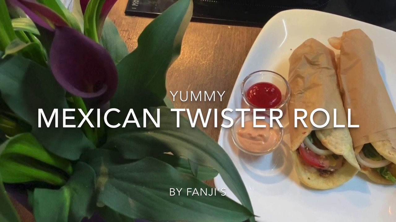 Mexican twister roll - YouTube
