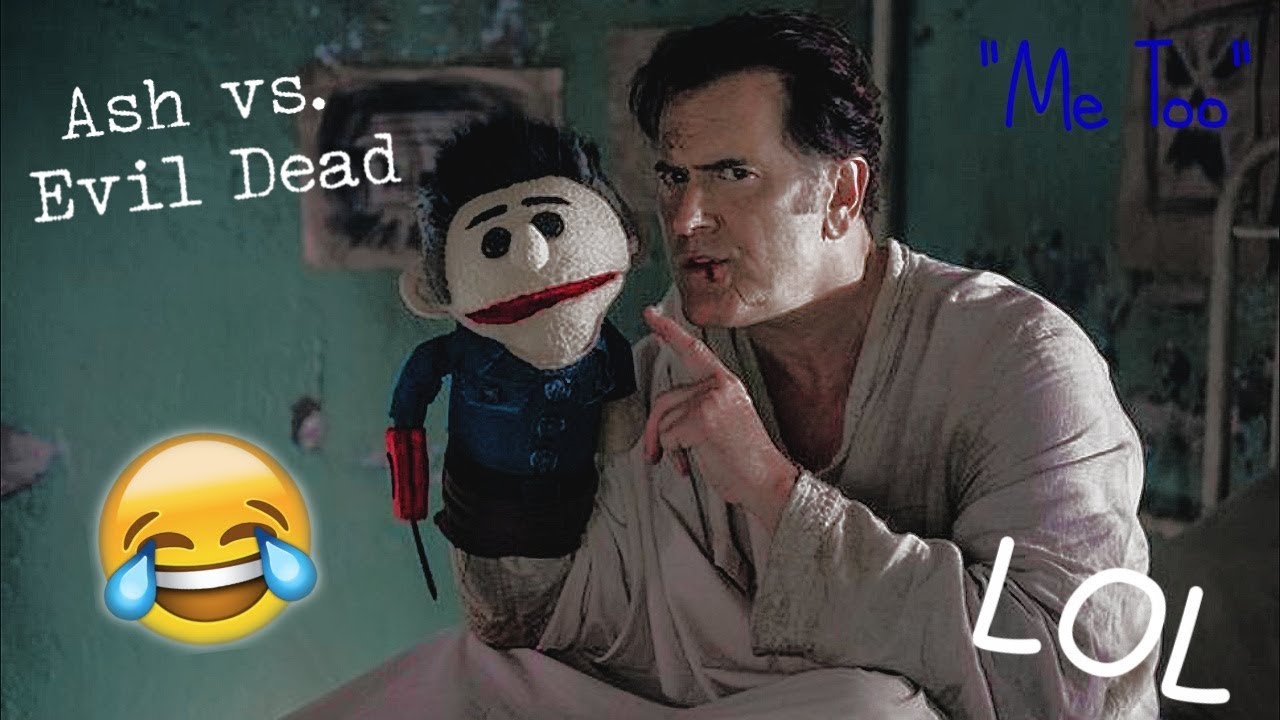 Ash vs Evil Dead "Damn Right..." Funny Moments - YouTube