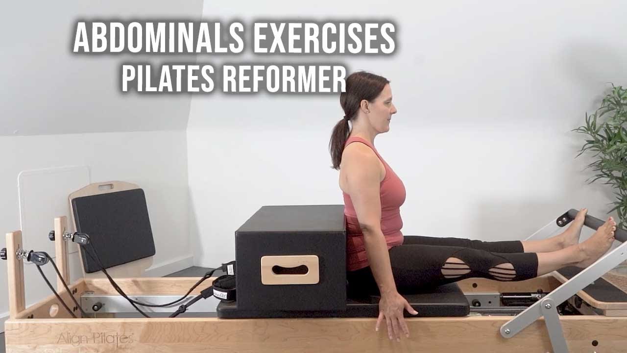 Abdominal Exercises on the Pilates Reformer - YouTube