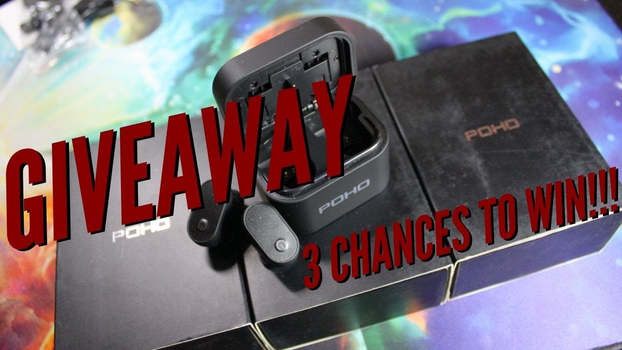 GIVEAWAY!!! (POHO’s PH3 Totally Wireless Earbuds) - YouTube