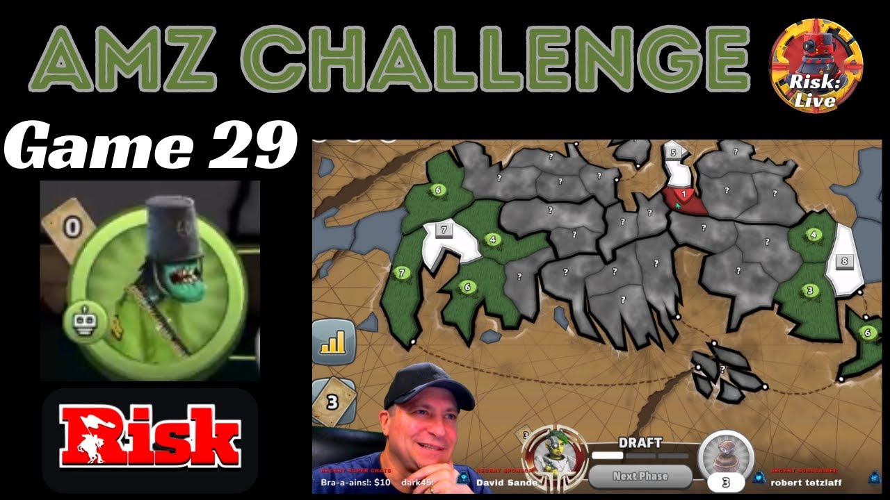 Game 29 Enchanted Lands Map | All Maps Zombie Challenge | Risk: Global ...