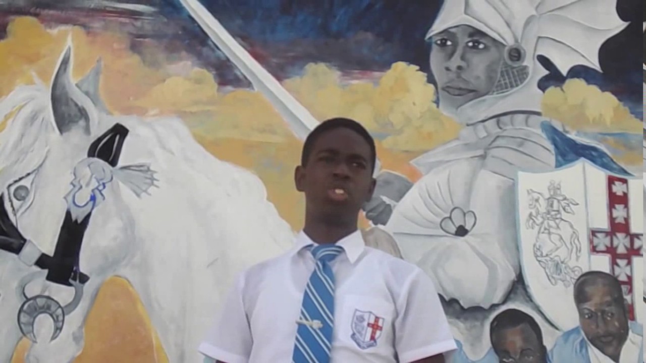 St. George Day 2017- Deputy Headboy Sayeed Bernard 6 II - YouTube