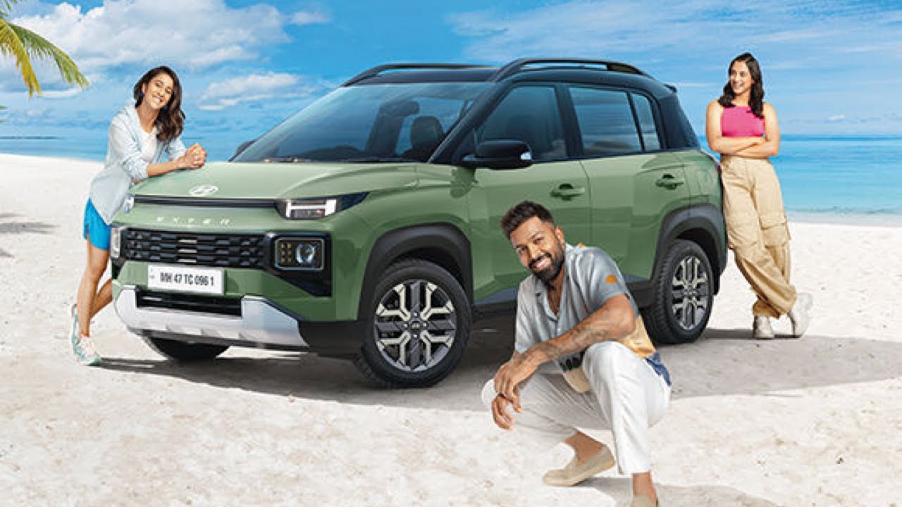 Hyundai Exter All Colour Options | Exter colors Red Green Blue Black ...