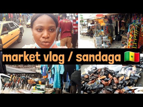 Come With Me to Sandaga Market In Dakar| art, Business, Histrory and ...