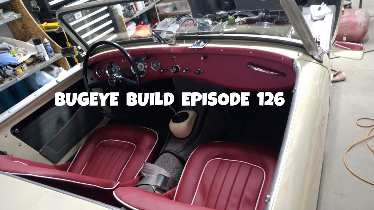 How I recovered and installed the Austin Healey Sprite's seats. Bugeye ...