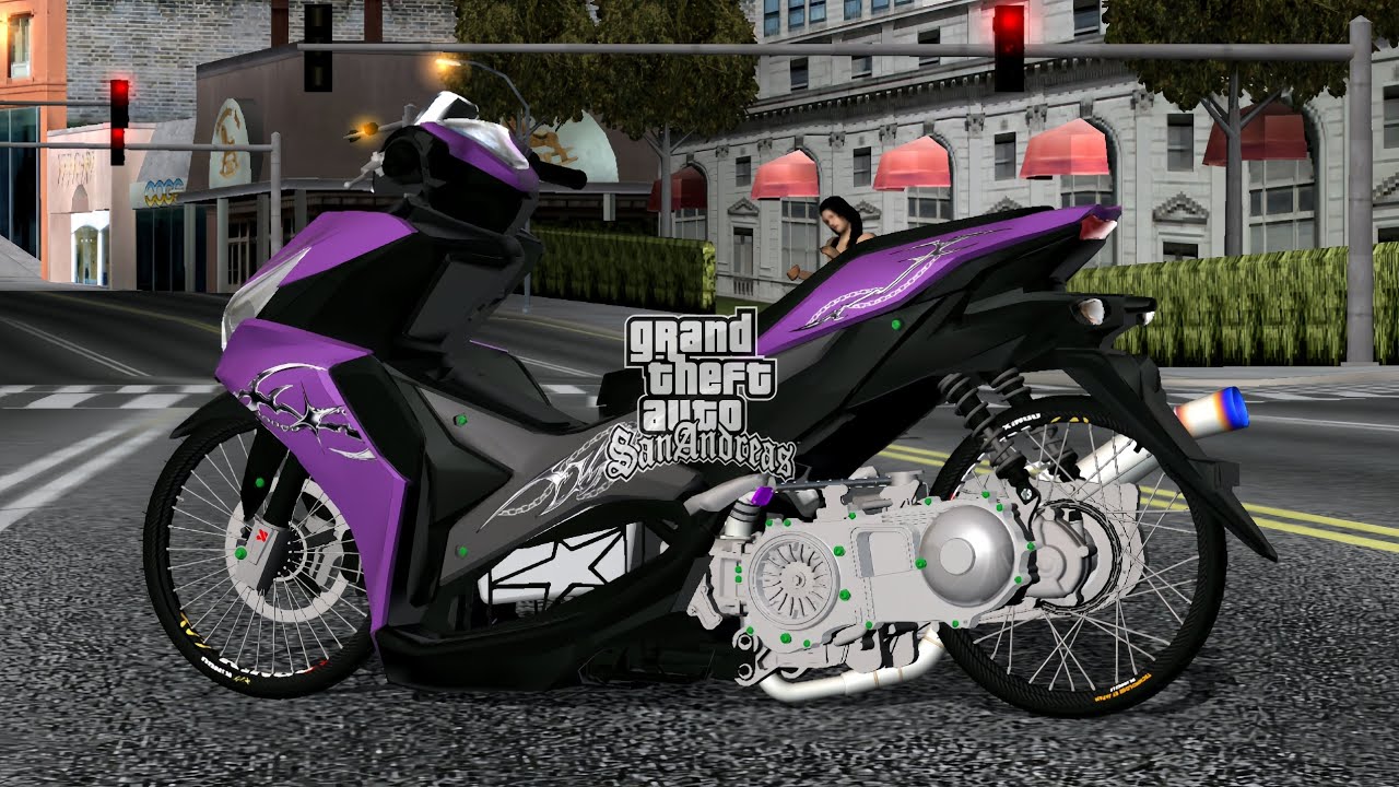 SHARE!! MOD AEROX 155 STATIC CONCEPT GTA SAN ANDREAS - YouTube