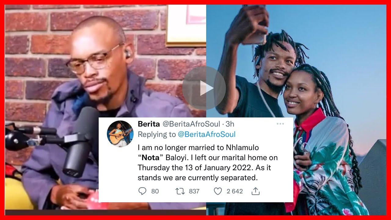 Berita Nota’s Wife Reveals She Left Nota Baloyi Because Of this… - YouTube