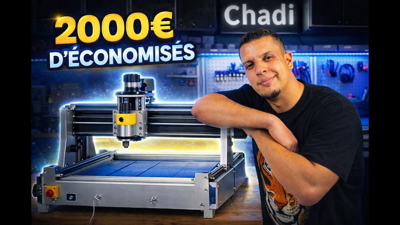 J'ai économisé 2000€ en fabriquant cette machine - YouTube