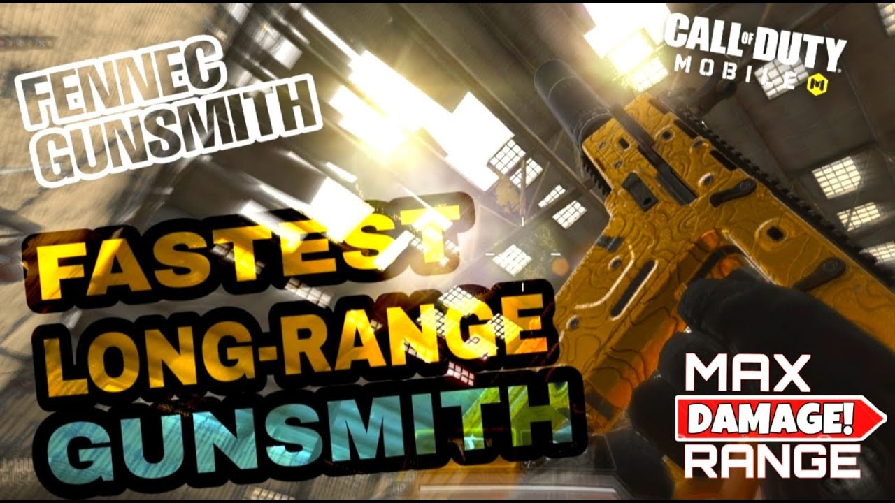 Best Fennec Gunsmith😱 (Call of Duty Mobile) - YouTube