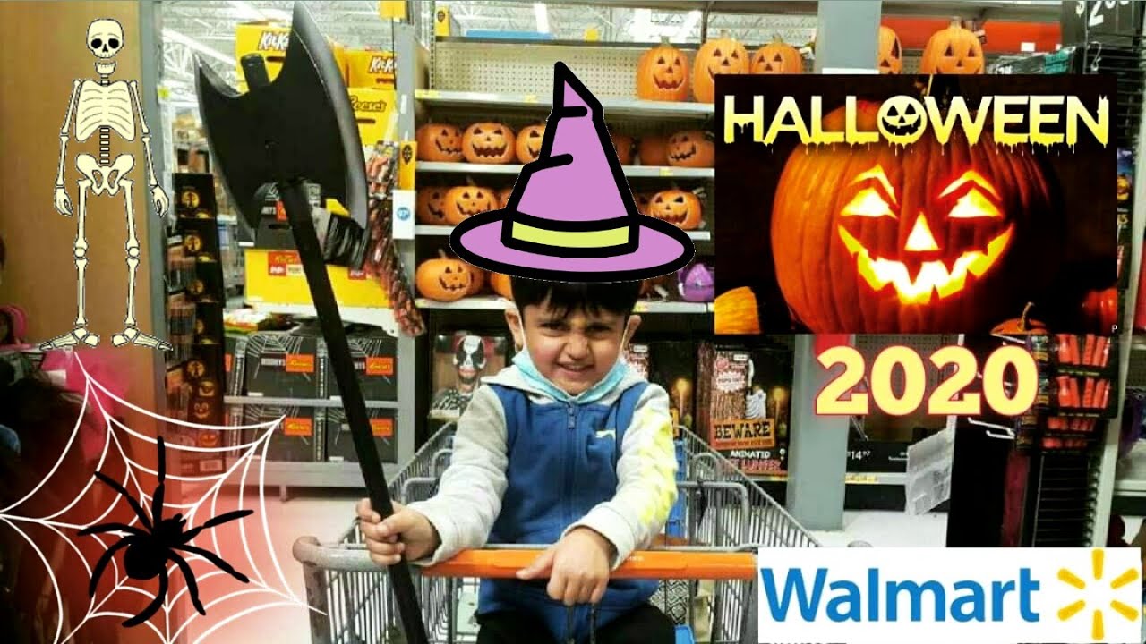 Halloween shopping at Walmart | Halloween Haul at Walmart - YouTube