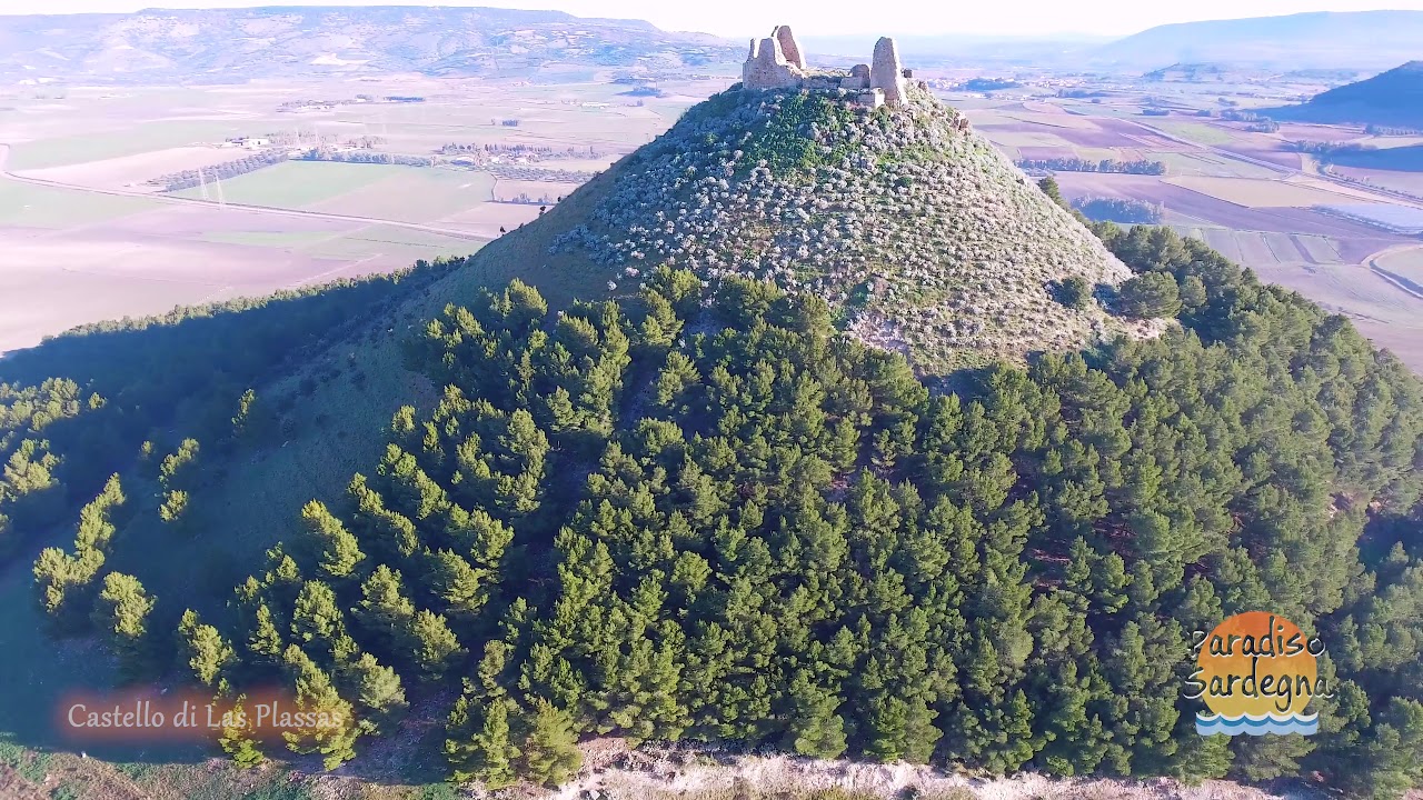 Castello di Marmilla Las Plassas 4K Sardegna SU - YouTube