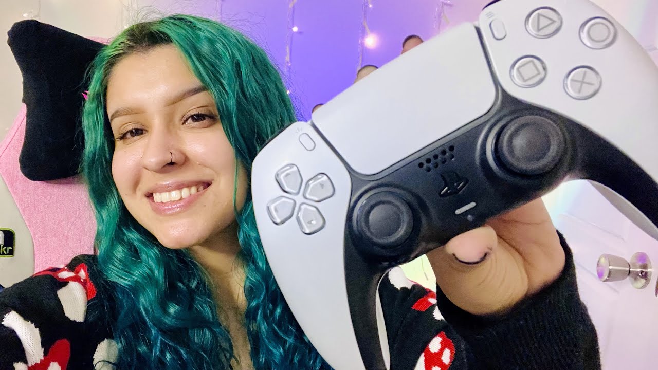 ASMR| scratching & tapping on Ps5 controller 🎮 - YouTube