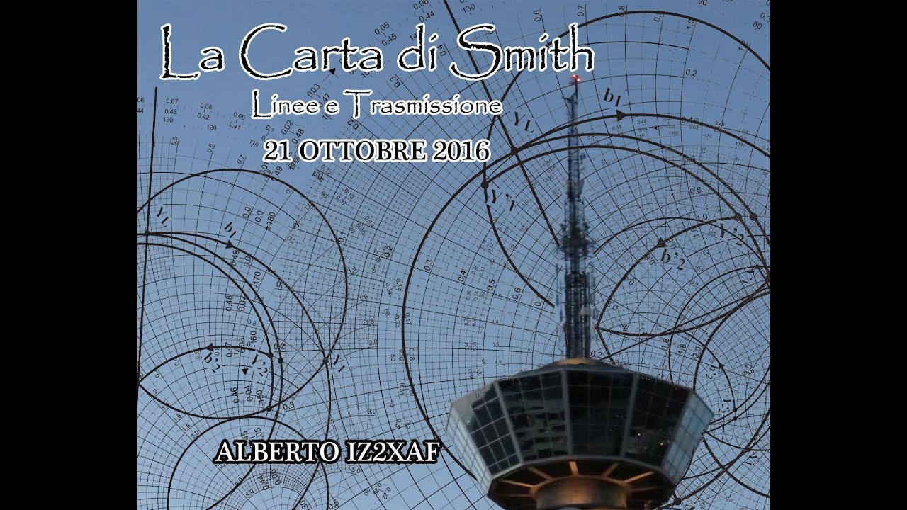 La Carta di Smith, Linee e Trasmissione - 21 10 2016 - IZ2XAF - YouTube