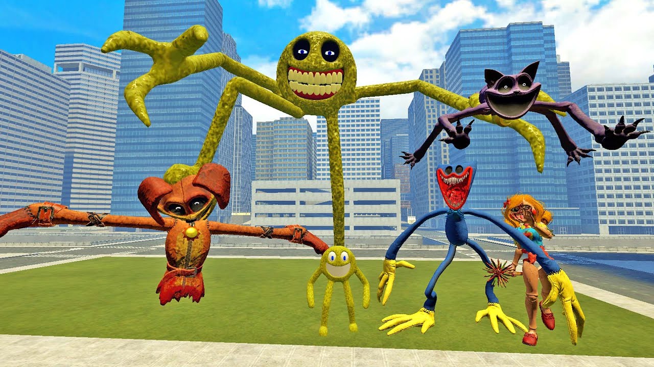 Big City Roblox Innyume Smiley's Stylized Zoonomaly Monsters Poppy ...