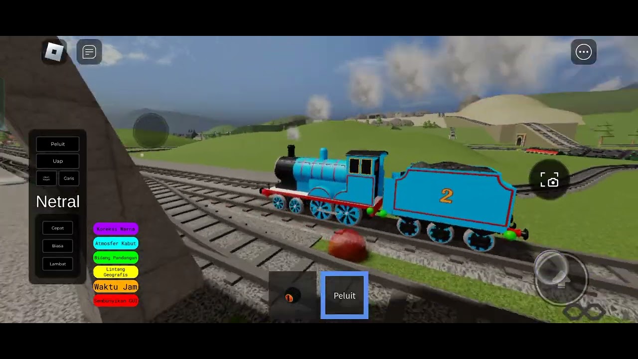 game roblox TRAIN ON THE WAY outdoor place - YouTube