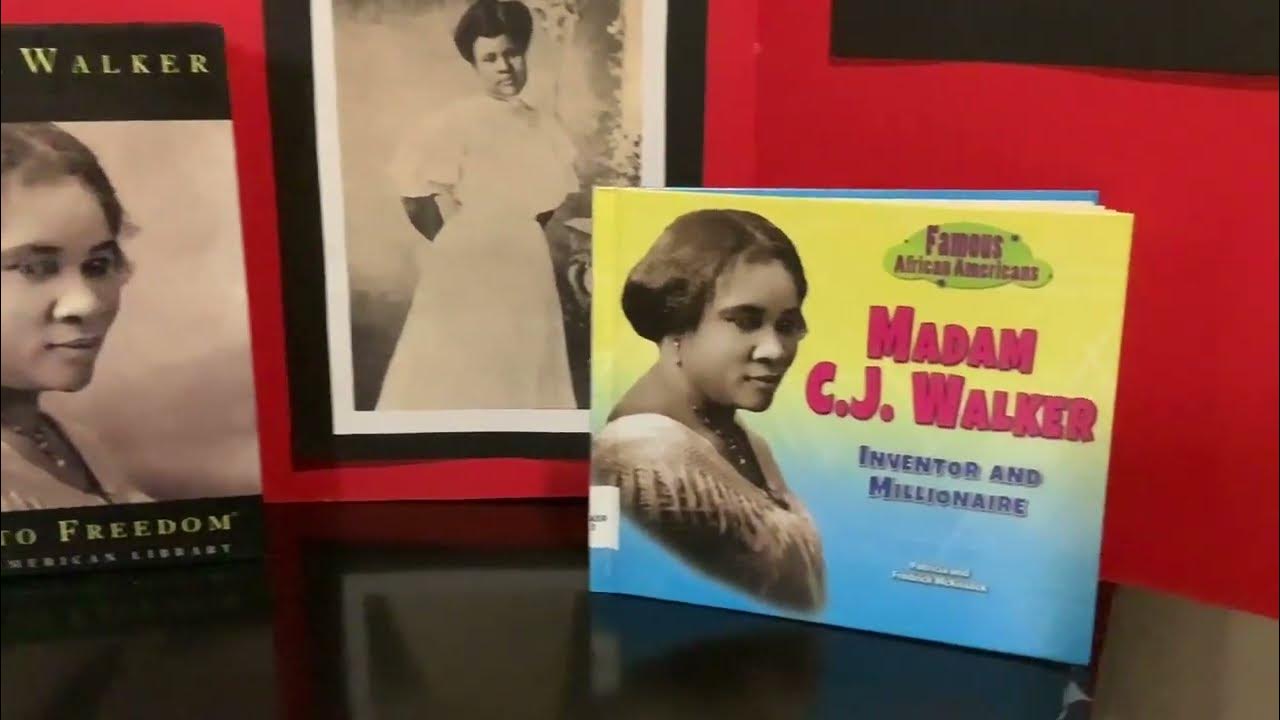 Black History Month: Madam C.J. Walker Inspired Craft - YouTube