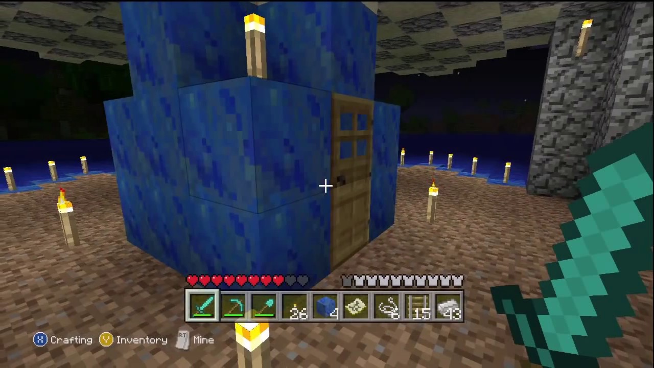 Minecraft for Xbox 360 BASE! - YouTube