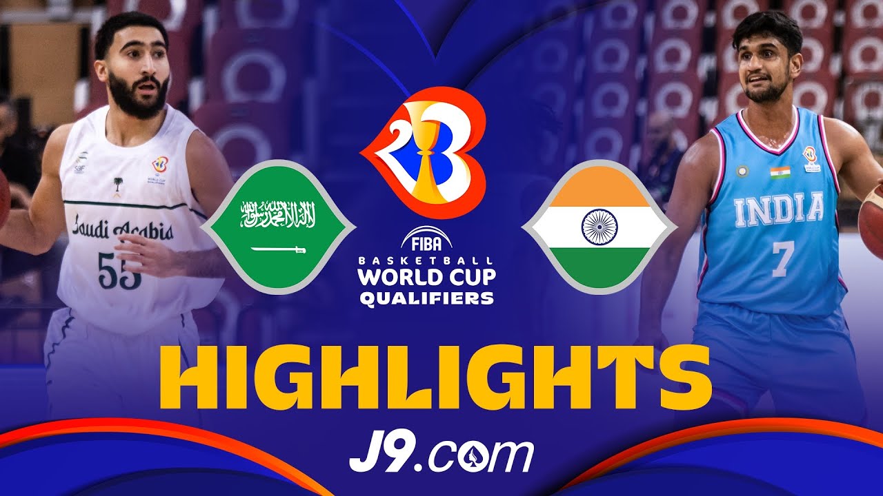 🇸🇦 Saudi Arabia Vs 🇮🇳 India Basketball Highlights Fiba Basketball