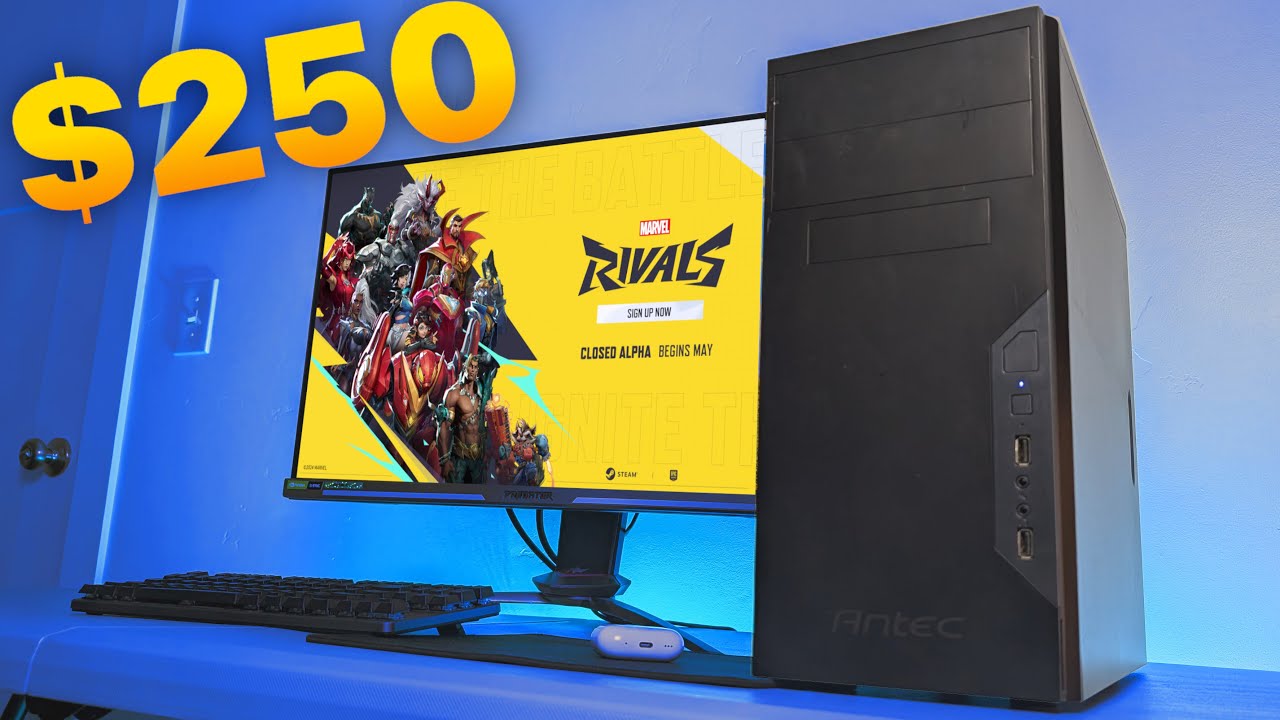 $250 Budget Gaming PC - Price to Performance Beast!!! - YouTube