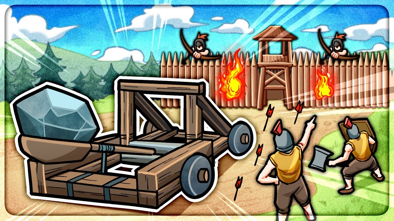 I Built A TOTALLY Accurate Siege Weapon in Medieval Machines Builder ...