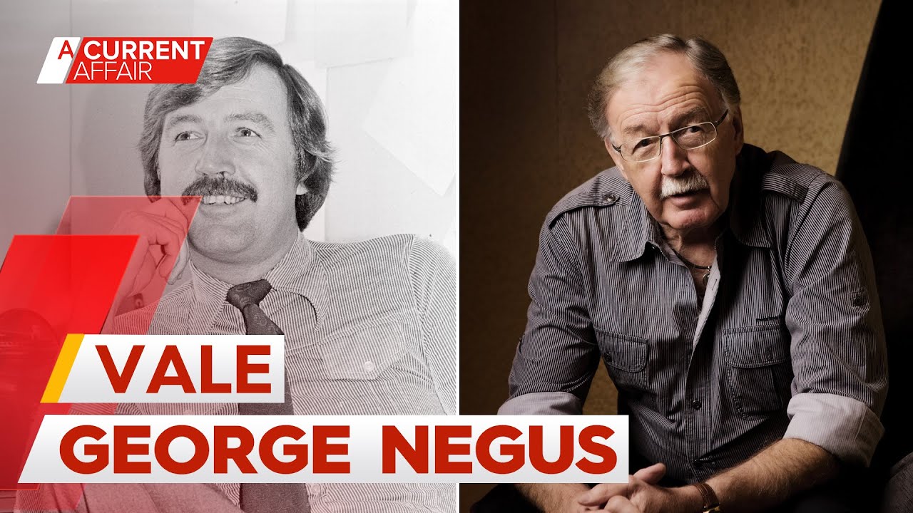 Tributes flow following death of current affairs legend George Negus ...