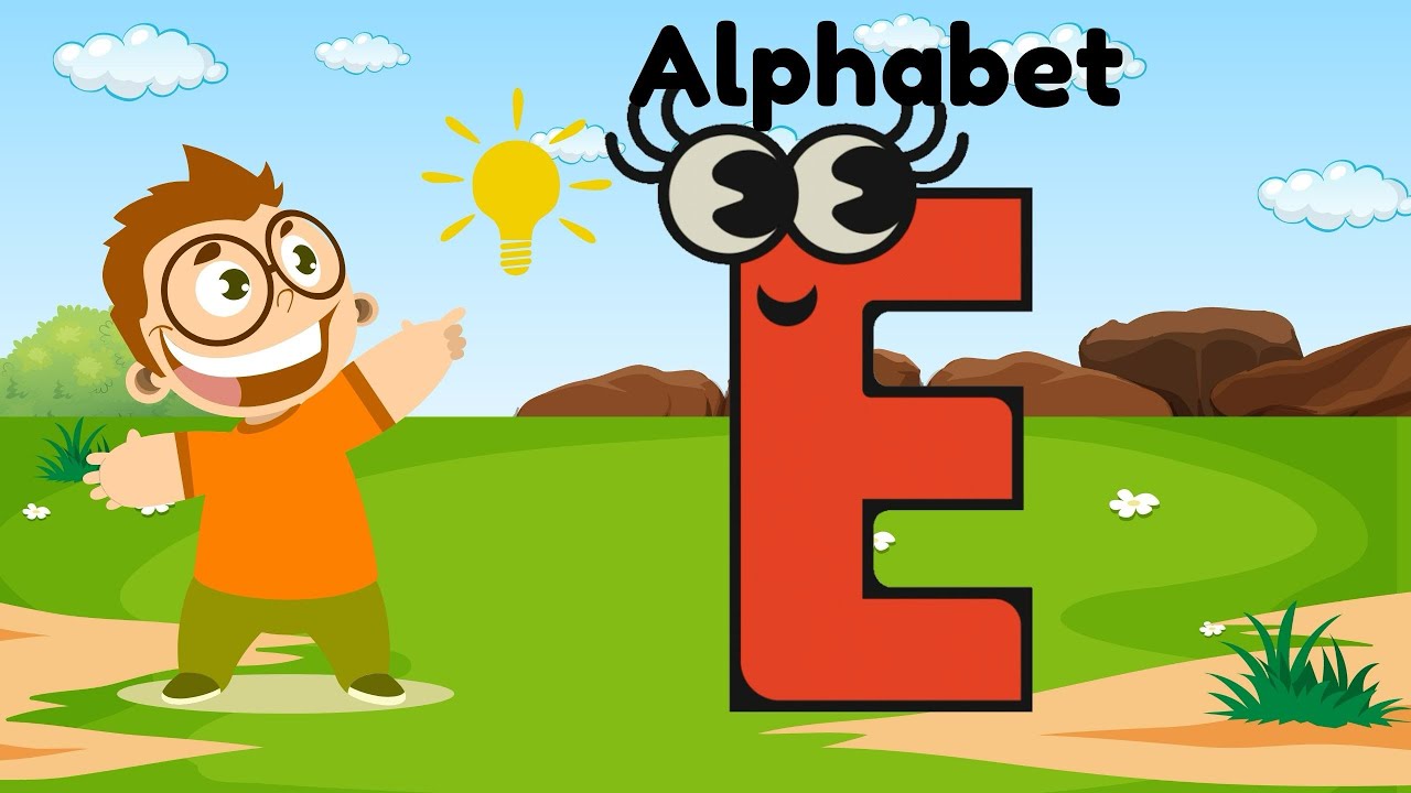 Alphabet E | Abc learning | toddlers #preschool #toddlers #abcd # ...