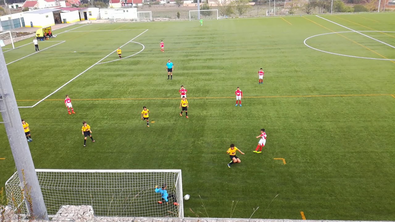 Benjamins 2017/18 FC Ota vs Alenquer e Benfica golo 0-1 - YouTube