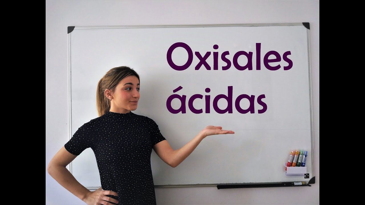 Formulación inorgánica. OXISALES ÁCIDAS. - YouTube