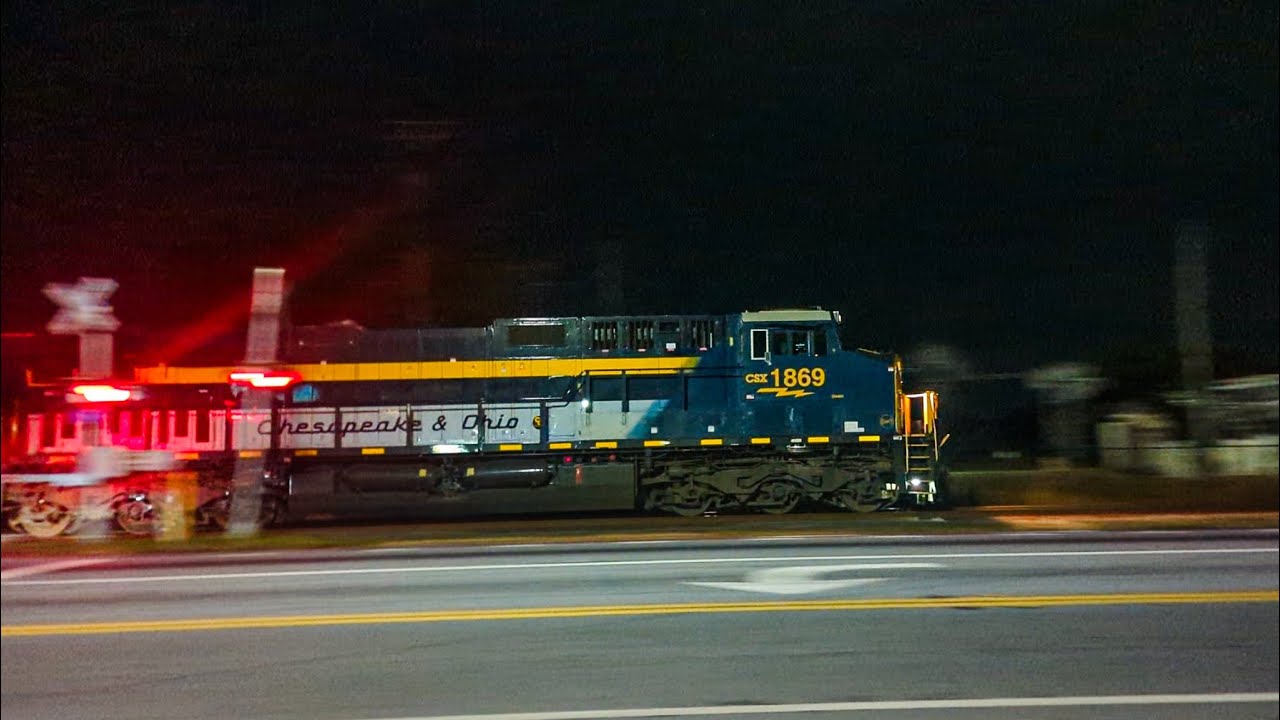 CSX 1869 Uses It’s Beautiful K5H While Leading I045 Through Dover ...