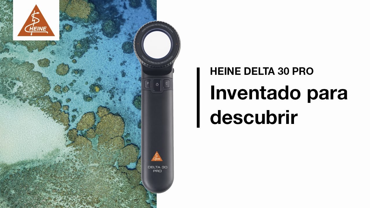 Dermatoscopio HEINE DELTA 30 PRO — Inventado para descubrir - YouTube
